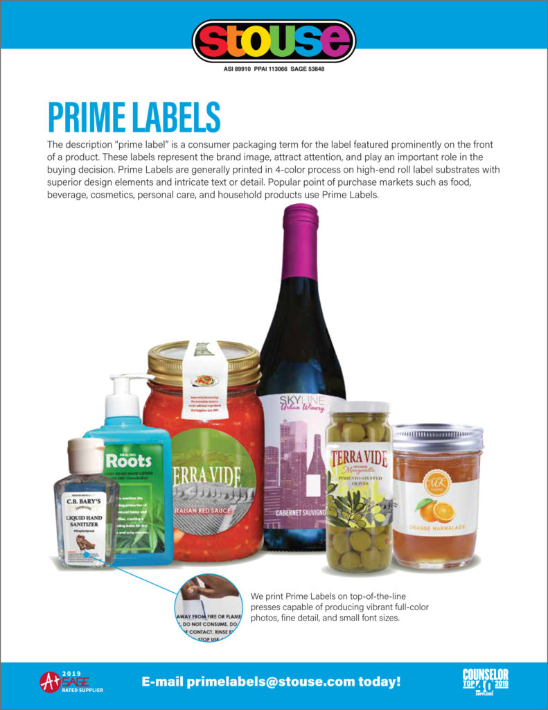 Prime Labels | Email - Stouse